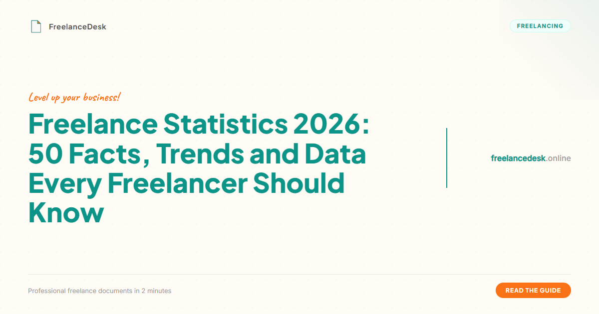 Freelance Statistics 2026: 50 Facts, Trends and Data Every Freelancer ...